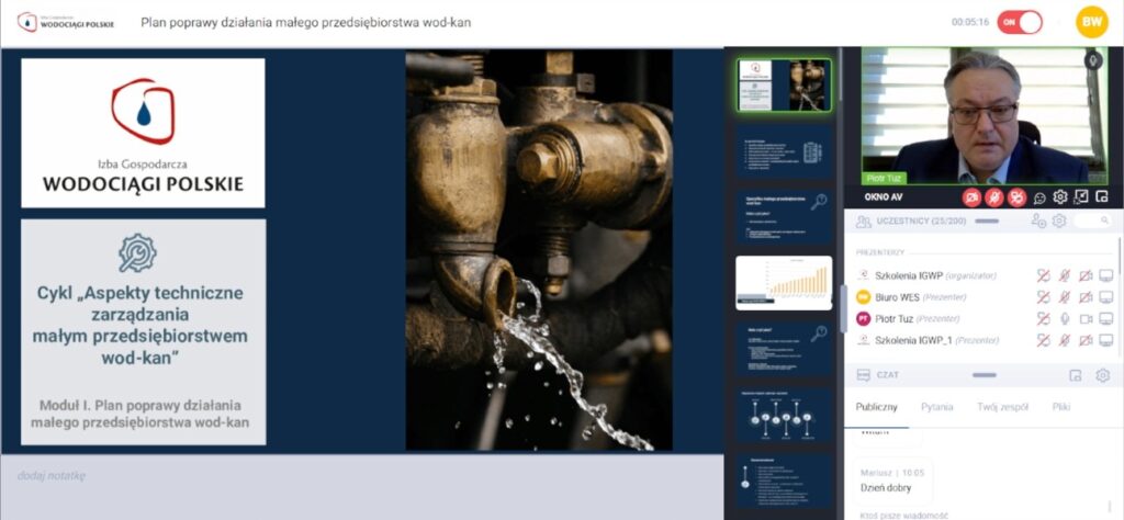 Training series for small waterworks - summary - WES Water Energy Systems